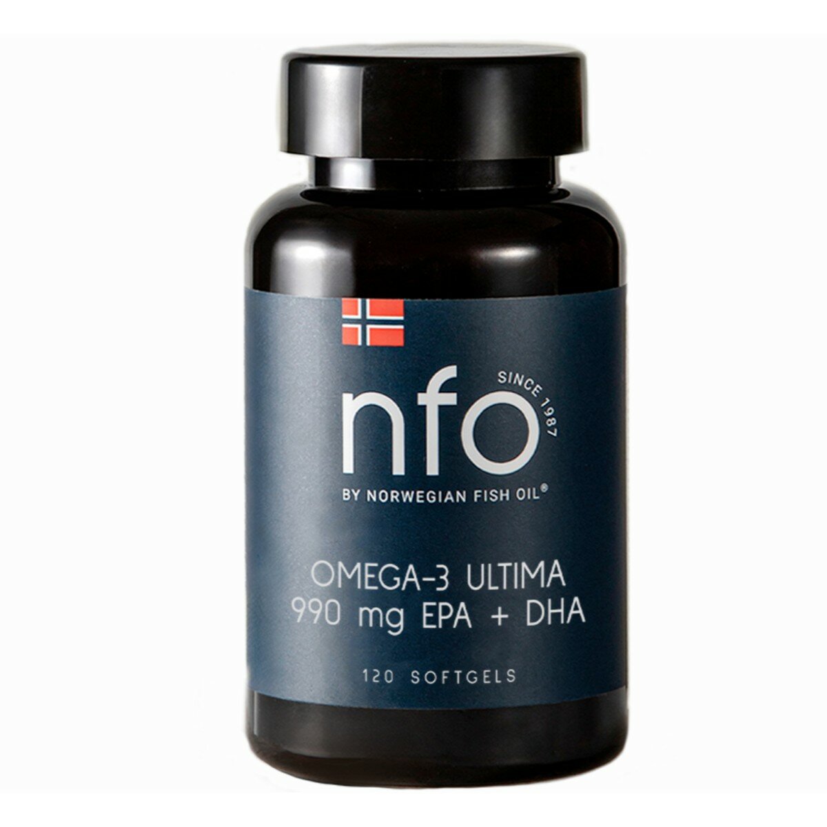 NFO Омега-3 Ультима, капсулы 120 шт. массой 1600 мг (масса содержимого 1320 мг)