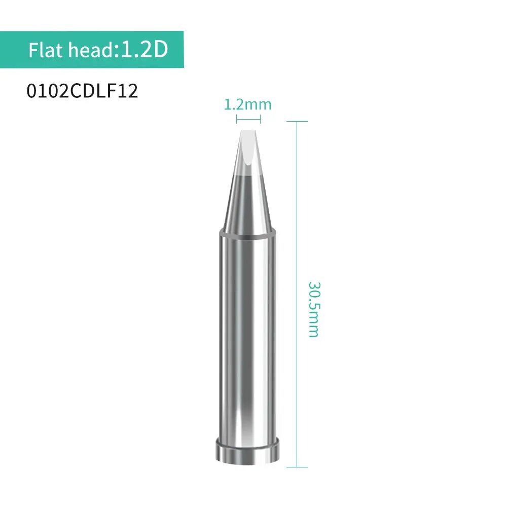 Паяльная головка Flat head 1.2D 0102CDLF12