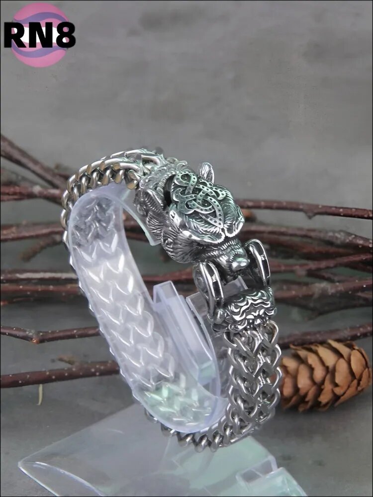 Плетеный браслет, Swarovski Zirconia