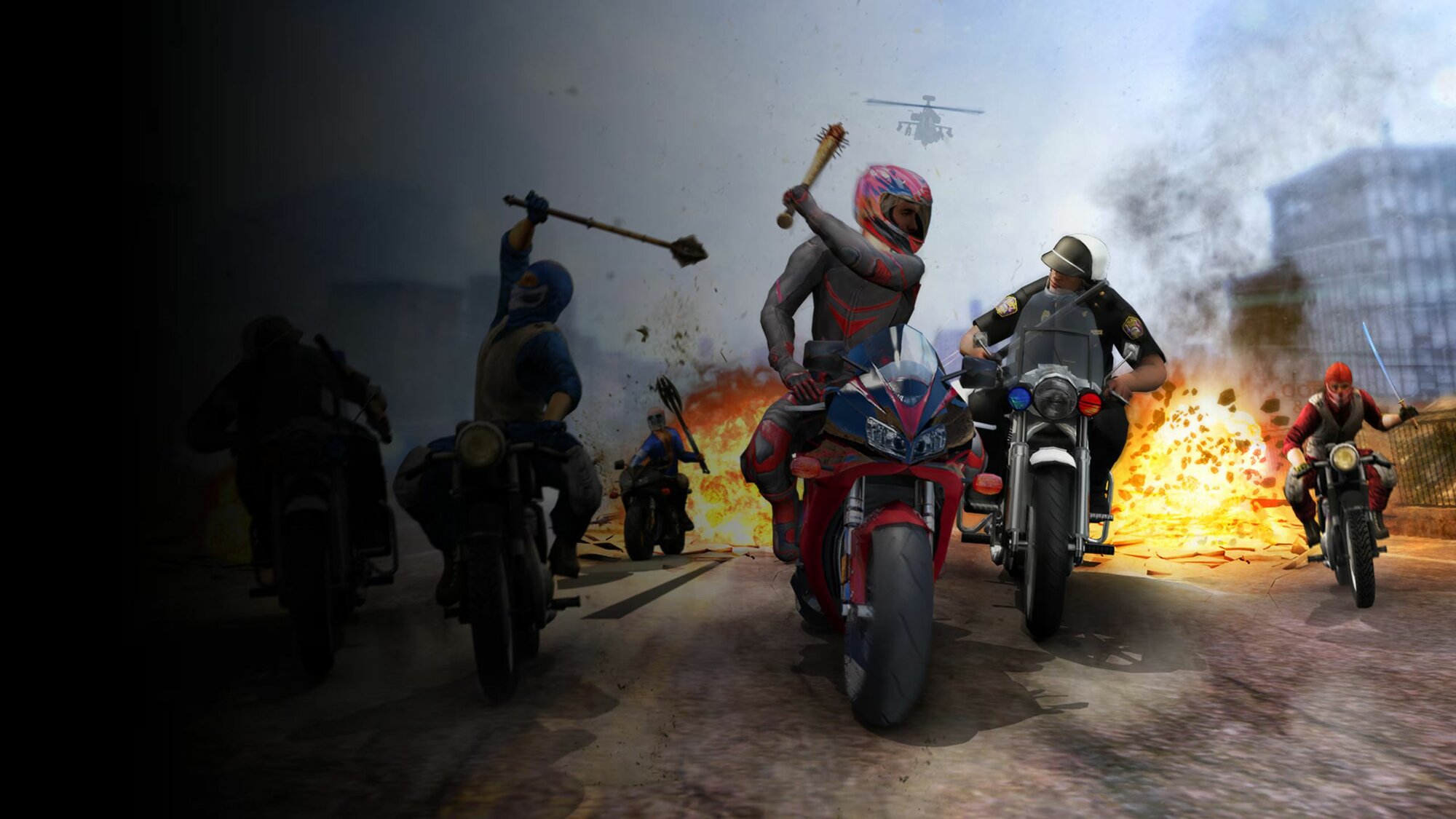 Игра Road Redemption PS4 на диске Standard Edition 18+ [PS4, русские субтитры] — фото 1