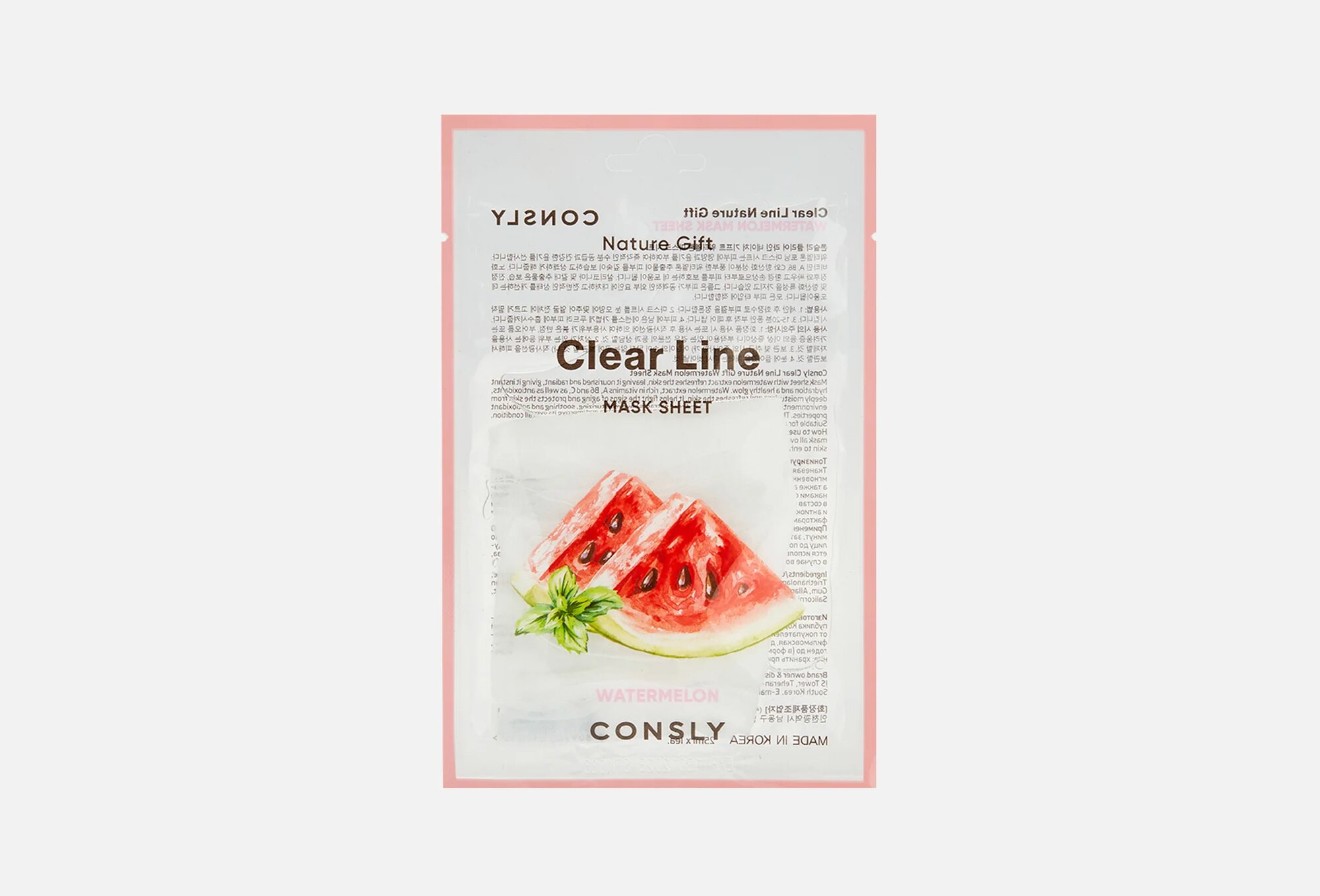CONSLY Watermelon Тканевая маска для лица 25мл