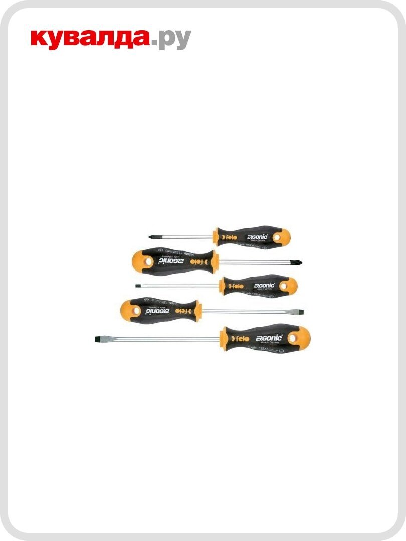 Набор отверток FELO Ergonic 5 предметов 40095318