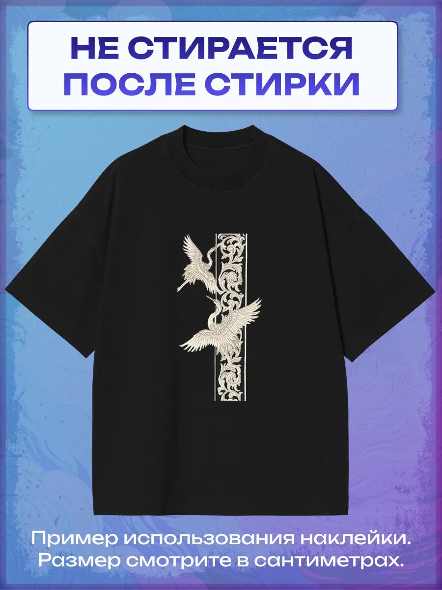 Термонаклейка птицы — фото 1