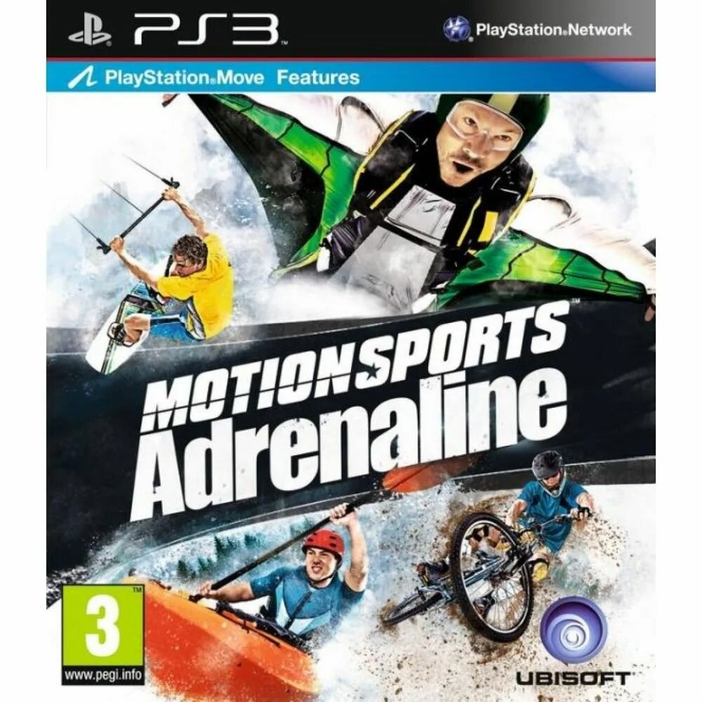 Игра Motionsports Адреналин. Издание на диске. Русская версия на ps3.