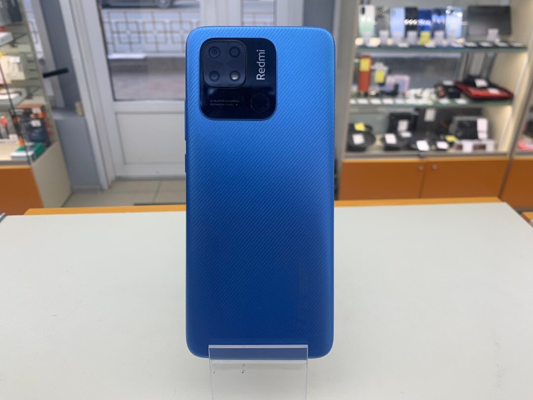 Смартфон Xiaomi Redmi 10C 4/64 ГБ, RUDual nano SIM, синий океан