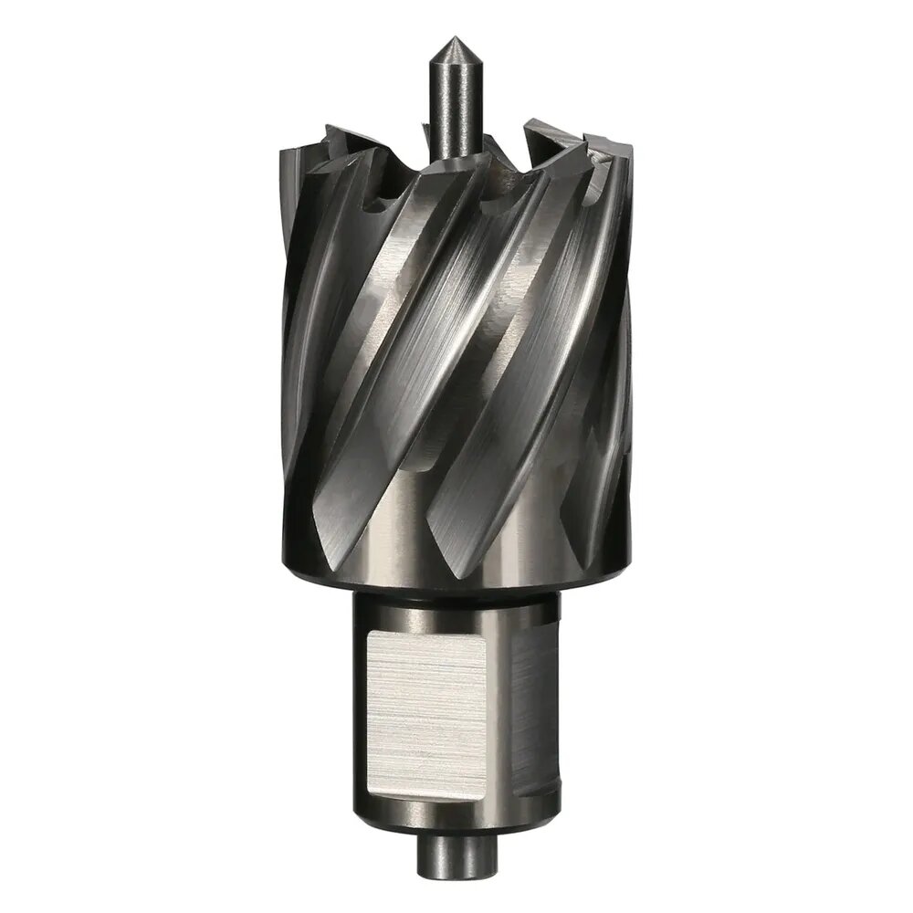 Сверло корончатое по металлу 32X30mm HSS Weldon 19mm из быстрорежущей стали / Кольцевая фреза по металлу