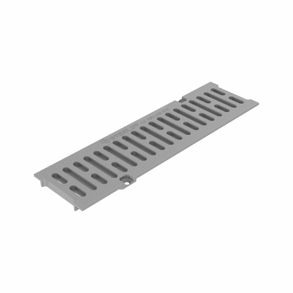 Решетка пластиковая Стилот steestart dn100 а15 серая P1015AS