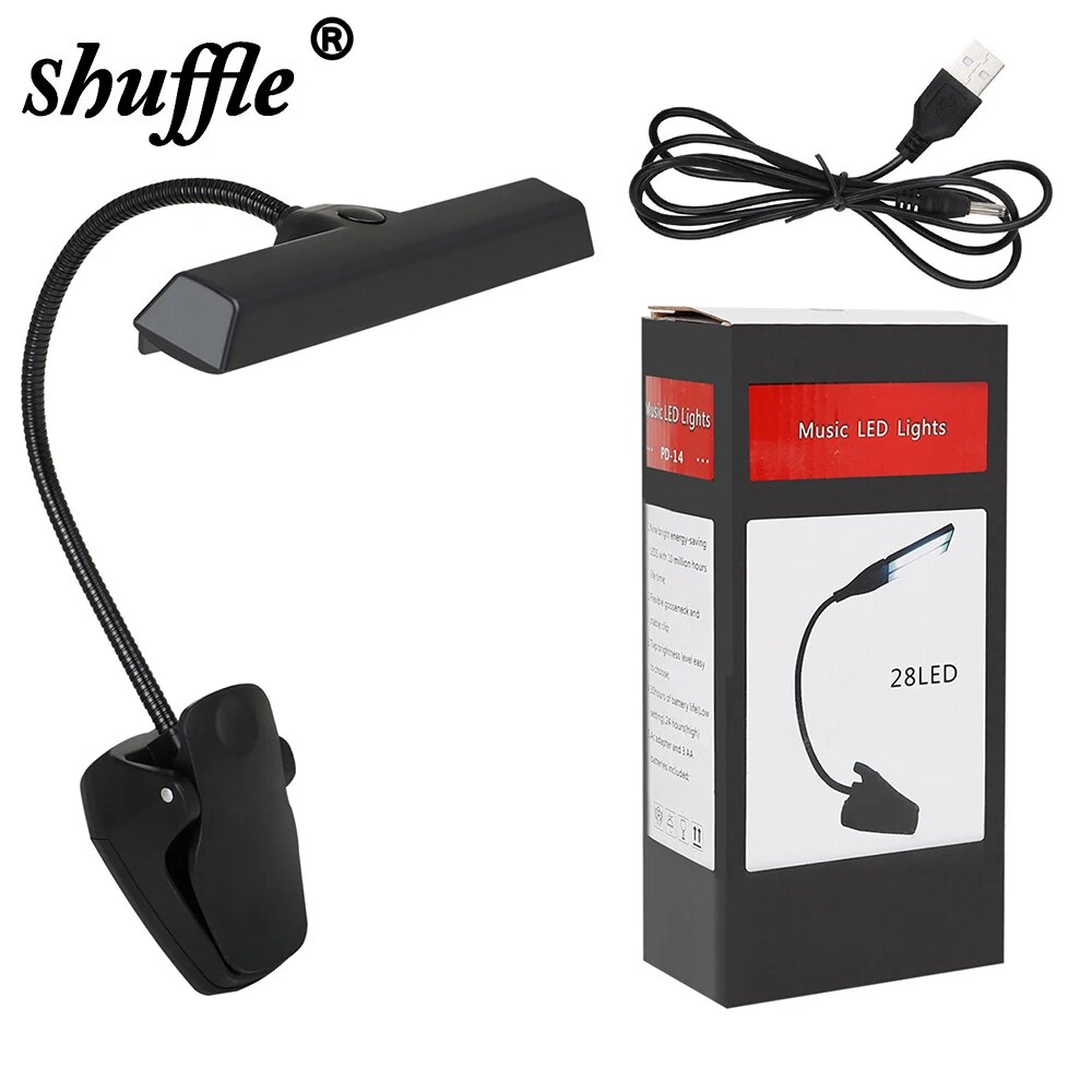 SHUFFLE Music LED Lights Черный, черный