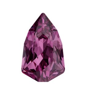 Стразы Swarovski цветные, 18,7х11,8 мм, кристалл, 2 шт, в пакете, сирень