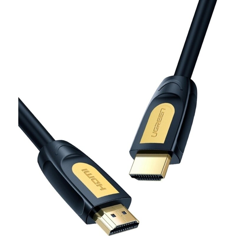 Кабель Ugreen Черно-желтый, HD101, HDMI, 4K, 3 м (10130)