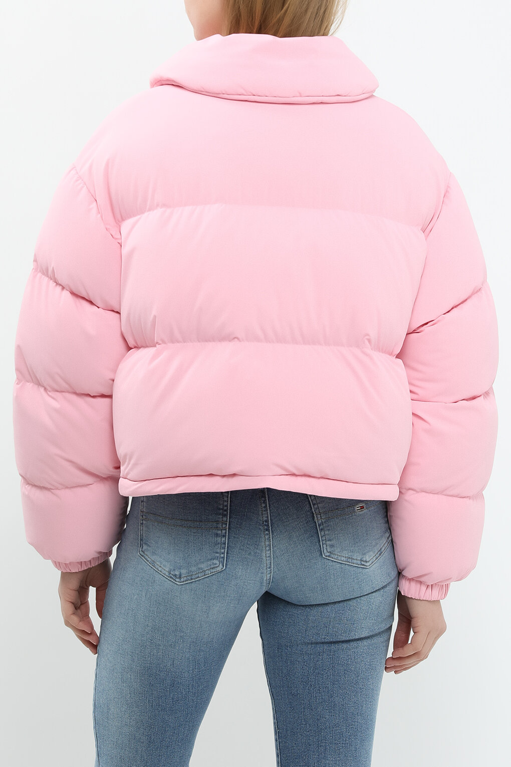 Куртка Tommy Jeans, размер XL, розовый, — фото 1