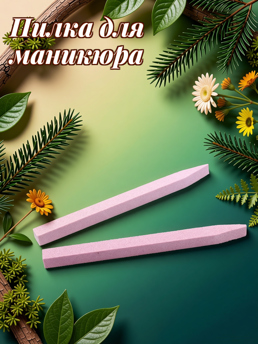 2 Штуки Двусторонние Наборы Для Маникюра Буферные Блоки Для Ногтей Инструменты Для Ухода За Ногтями Розовый