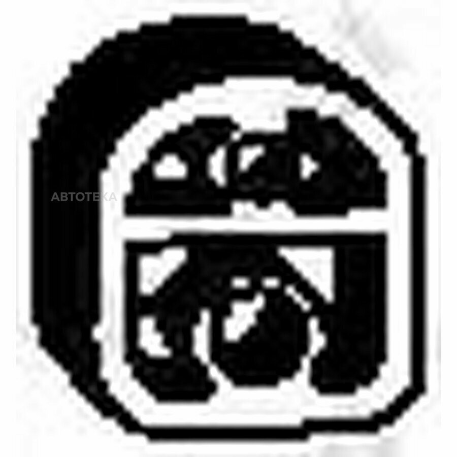 Крепление глушителя BOSAL 255177 CITROEN C2/C3/PEUGEOT 1007/207 1.1-1.6/1.4HDI/1.6HDI 02/02->