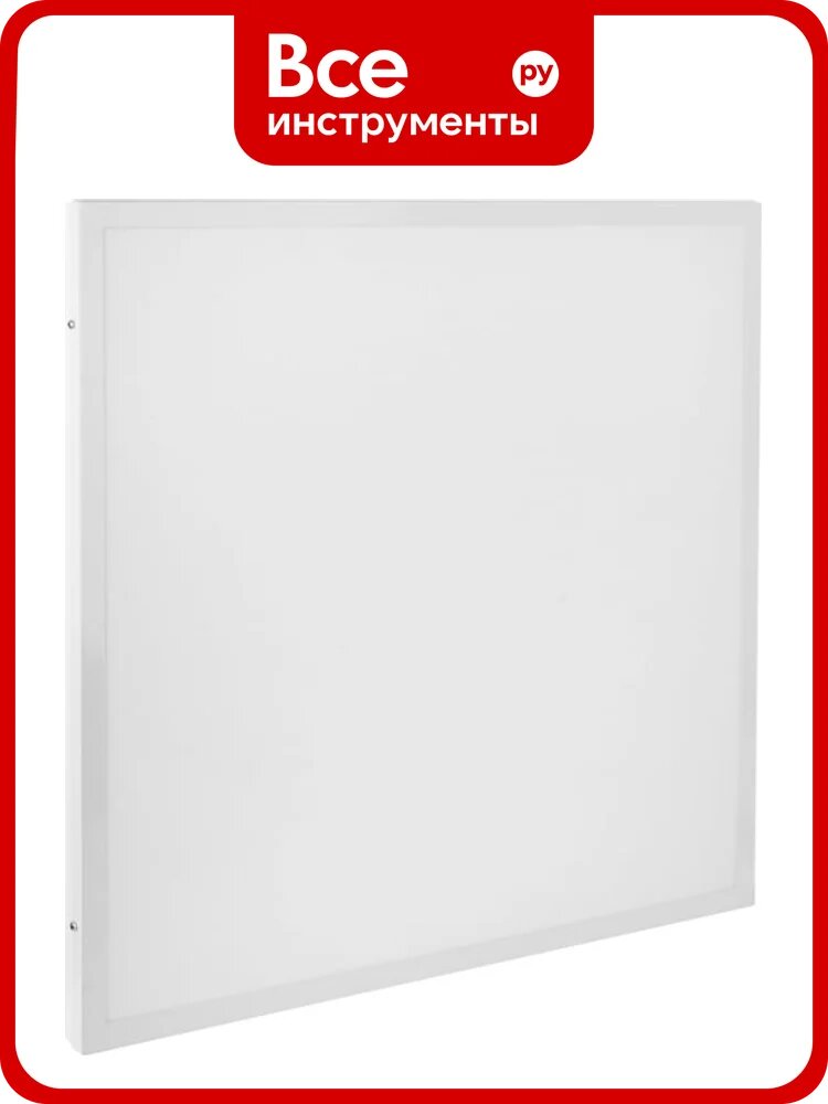 Светодиодная панель Ultraflash LTL-6060-27 (линз LED, 40Вт, 4000K, 3600 лм, Равномерное свечение, ЕМС) 16050