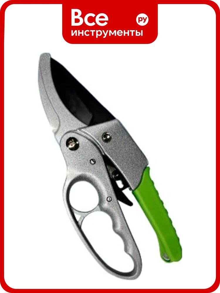Садовый секатор Green Boom с храповым механизмом, срез 25 мм YH-658979, из нержавеющей стали, надежный