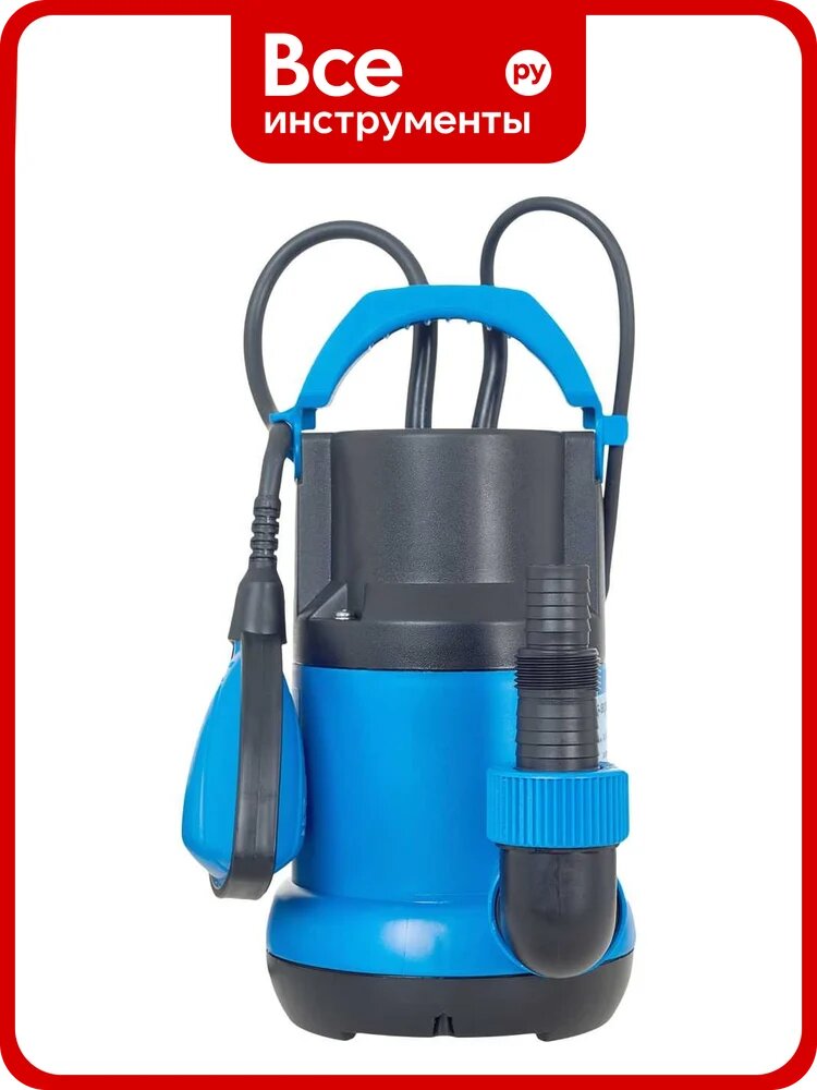 Насос дренажный Aquario ADS-500-5E, для грязной воды, 200 л/мин, 10 м, 440 Вт