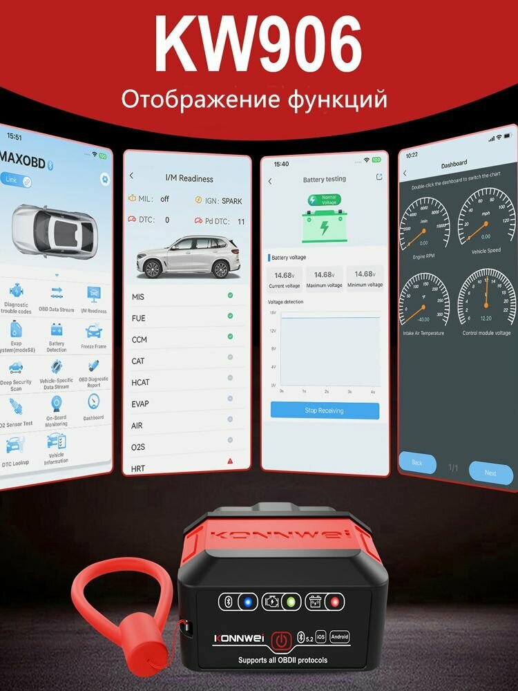 KONNWEI R Компьютер бортовой