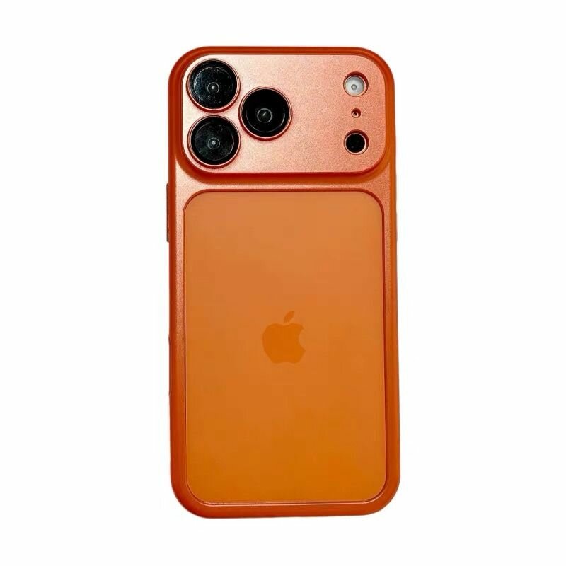 Безрамочный чехол для iPhone с защитой камеры