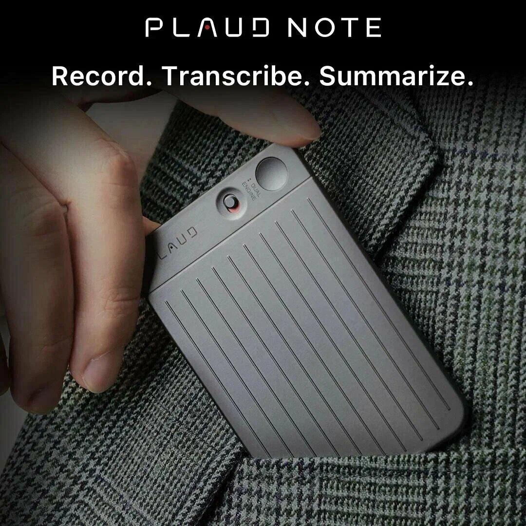 Диктофон PLAUD Note Starlight, искусственный интеллект, 64GB, 96kHz, Bluetooth — фото 1
