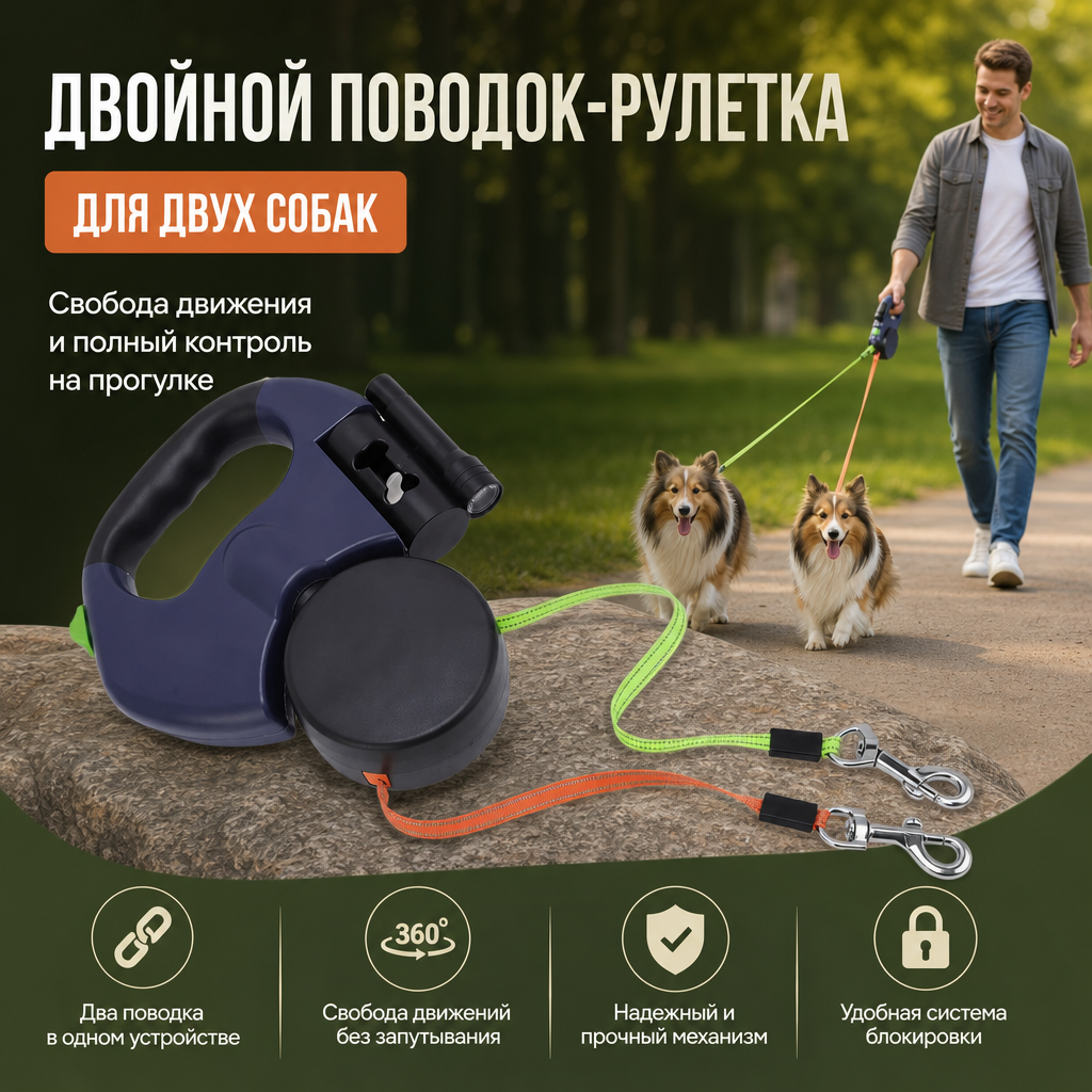 Прочный поводок для собак, прочный
