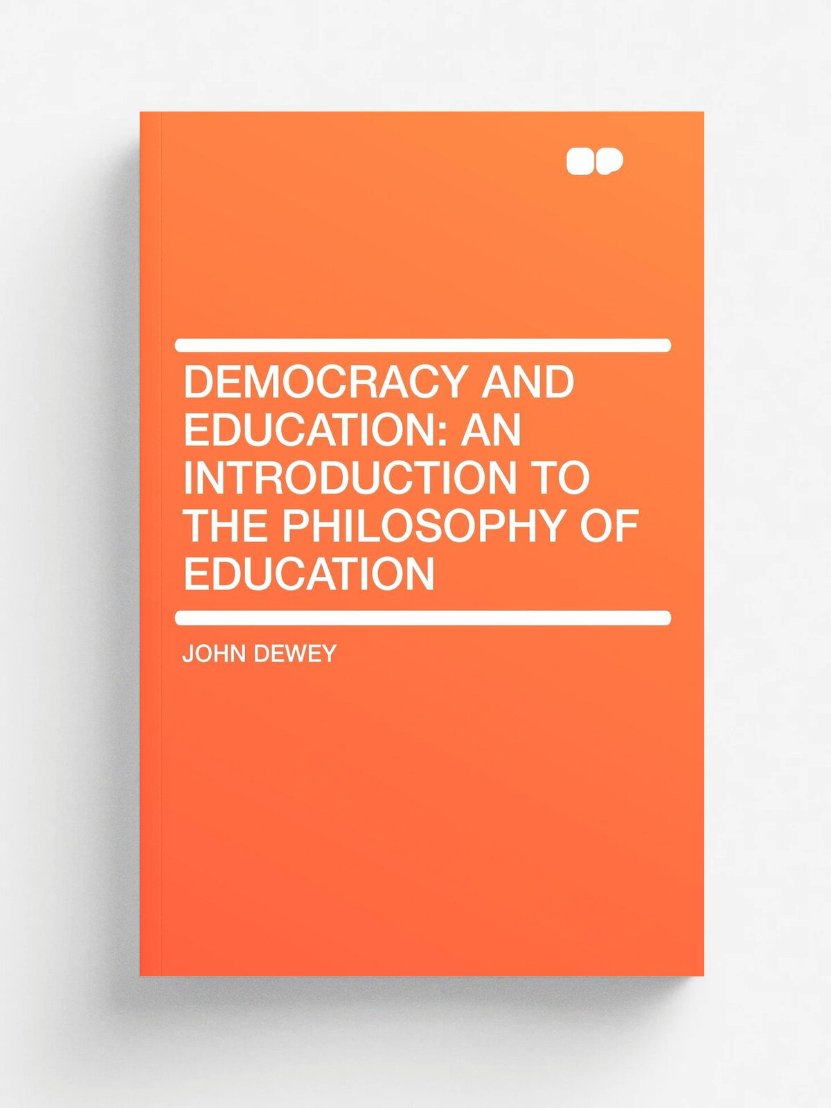Democracy and Education. an introduction to the philosophy of education
