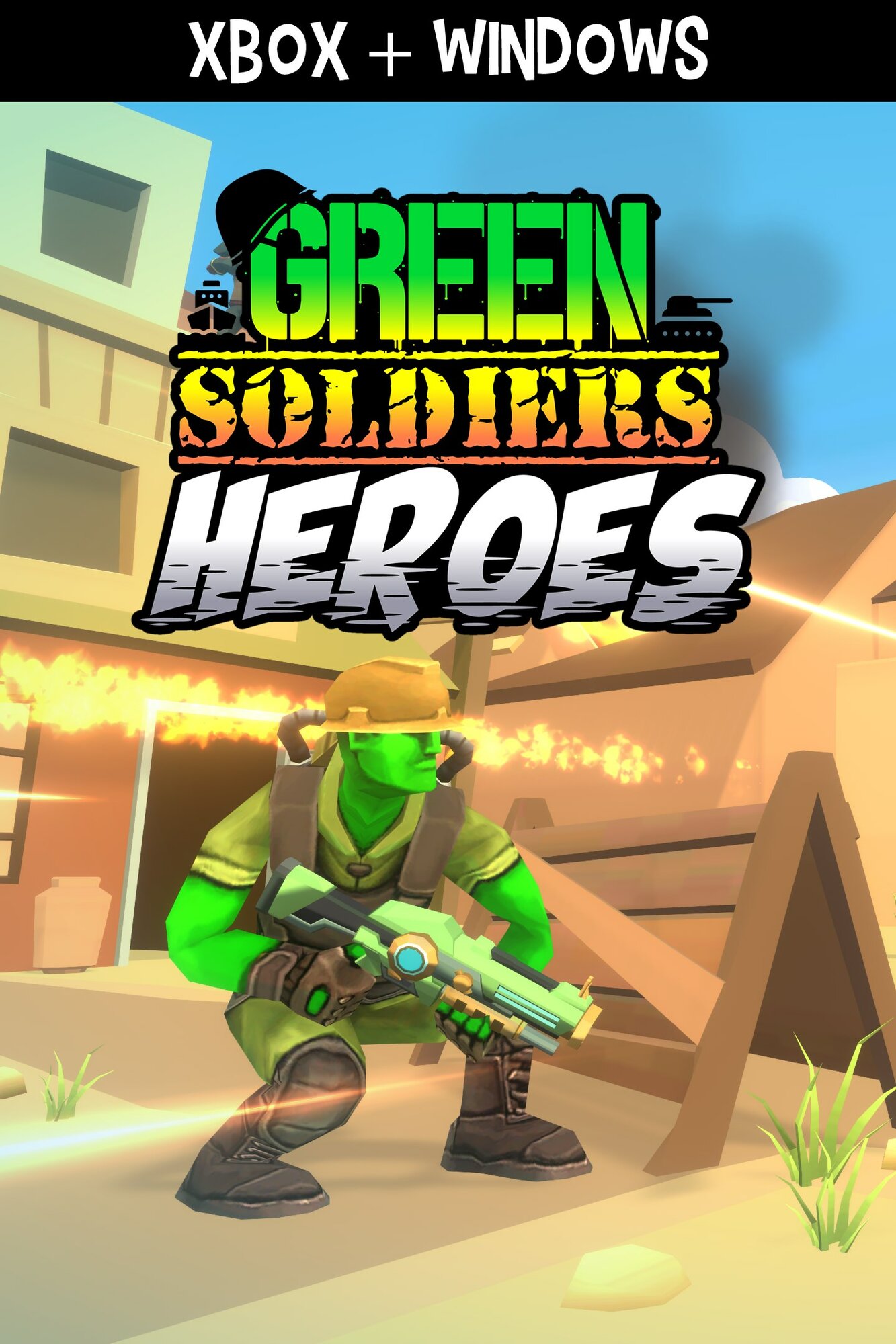 Набор Green Soldiers Heroes (Xbox + Windows) — Xbox Series X|S, Xbox One, PC — Цифровая версия