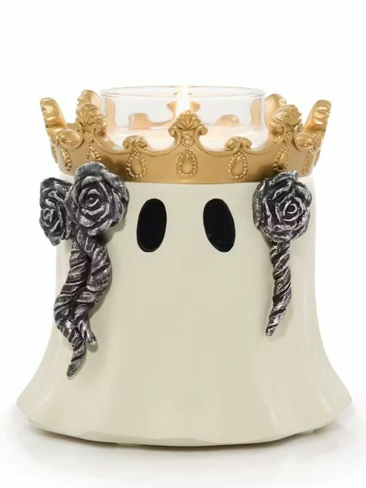 Yankee Candle Halloween Подсвечник для свечи Halloween Royal Ghost Resin Holder