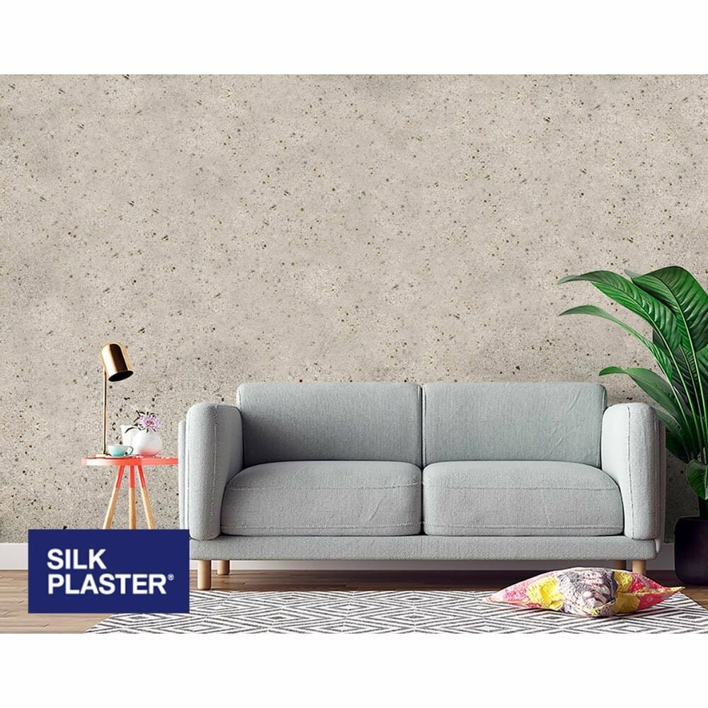 Жидкие обои Absolute Светло-серый 1.460 кг Silkplaster A240 — фото 1