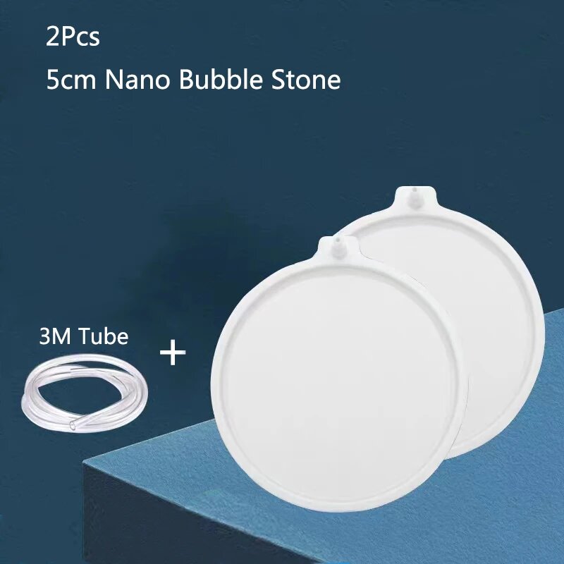 Аэратор ZHIYANG для аквариума 35/50/80/100 мм Белый, 2PCS 5CM with tube