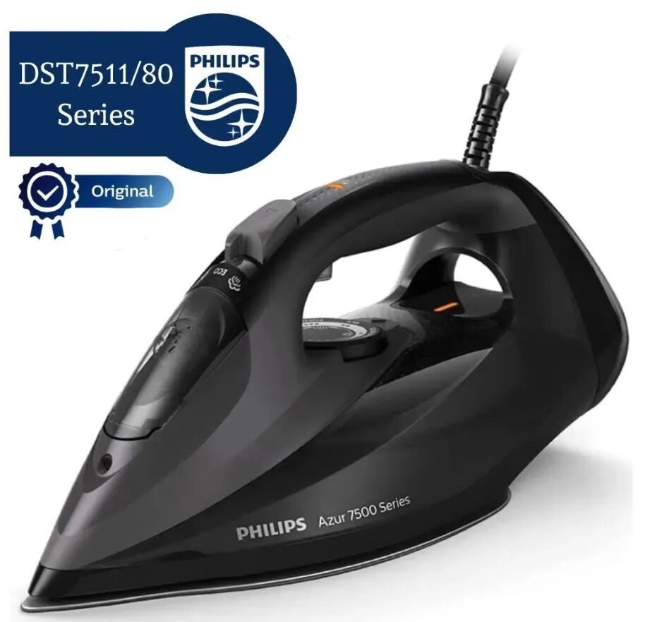 Утюг Philips Azur DST7511/80 Паровой утюг 3200 Вт