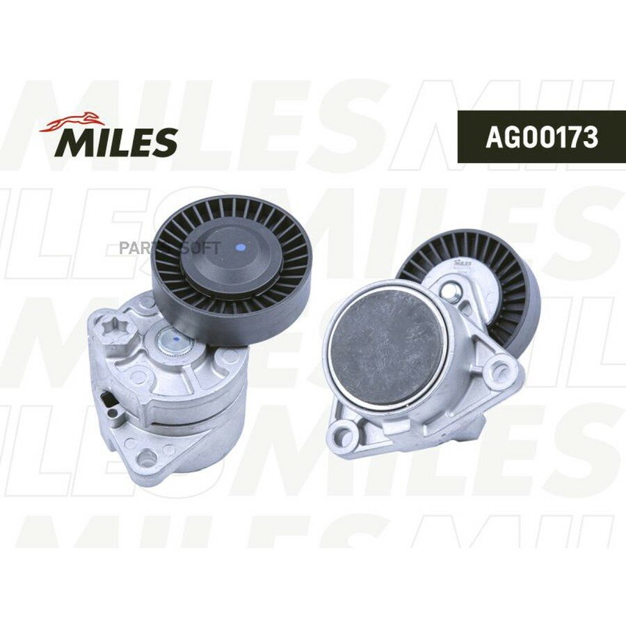 MILES AG00173 Натяжитель ремня приводного KIA CARNIVAL/HYUNDAI TERRACAN 2.9D 99- ()