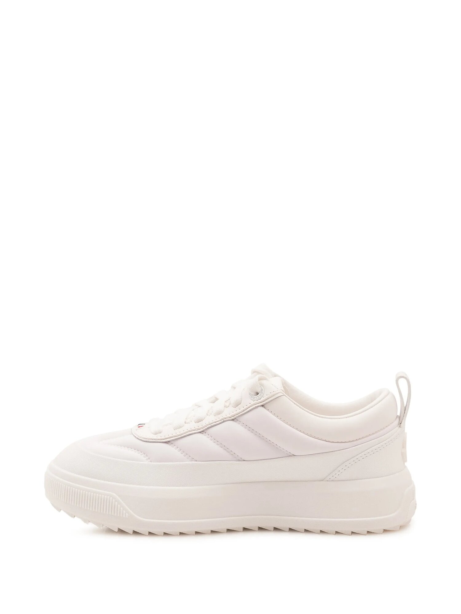 Кроссовки Moncler Altive quilted sneakers, размер 5, бежевый/белый — фото 1