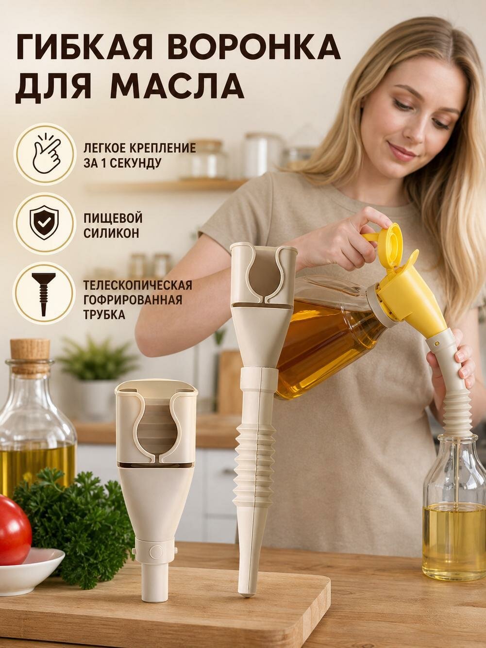 Воронка кухонная