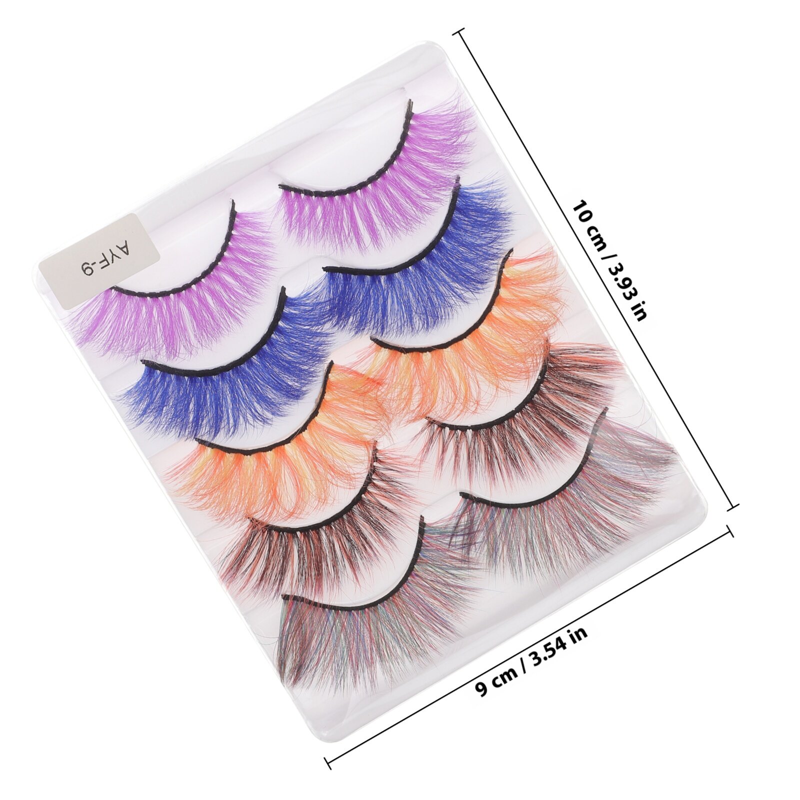 Wispy лаш стрипсы для вечеринок и фотосессий, комплект 5 пар