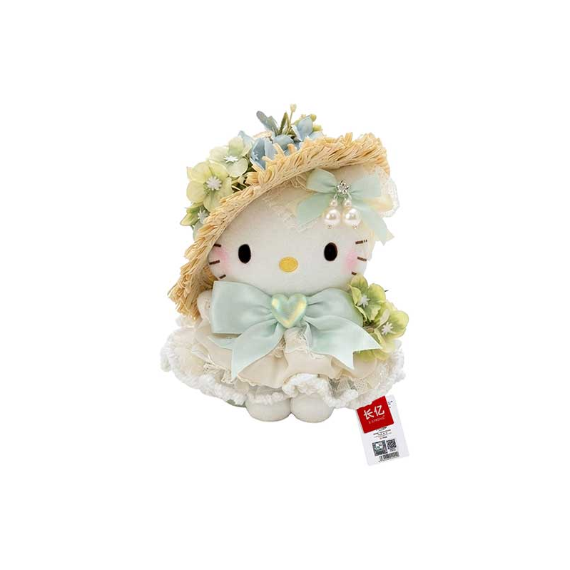 E Strong X Sanrio Hello Kitty Hello Kitty Blue Dream Свадебный Декор Мягкие Брелоки-Игрушки 13 см Высокий