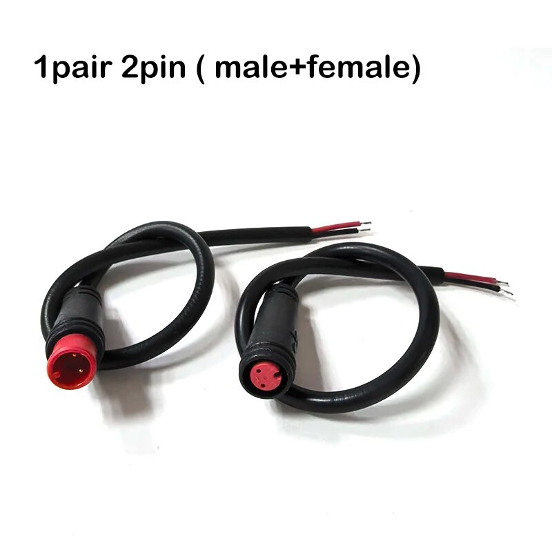 Водонепроницаемый кабель-разъем QvvCev M6 M7 M8 2 3 4 5 6 Pin для датчиков m8 cable, 1pair 2pin
