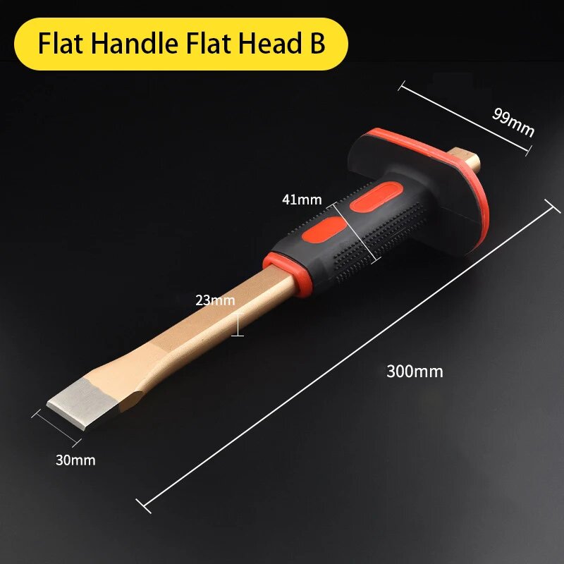 Молоток-зубило Flat Handle Flat L 300 мм