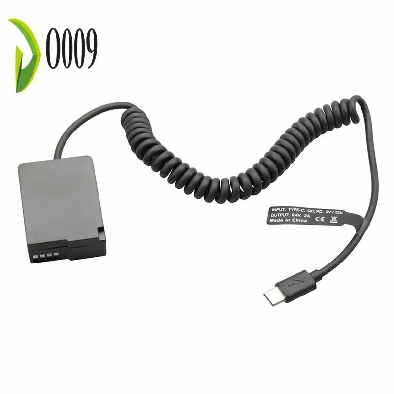 (K E Y V) DMW-BLC12 Аккумулятор-пустышка DMW-DCC8 PD Переходник USB-C совместим с GX8 FZ1000 FZ300 FZ200 G6 G7 G80 G81 G85 G95 G99 FZ2000