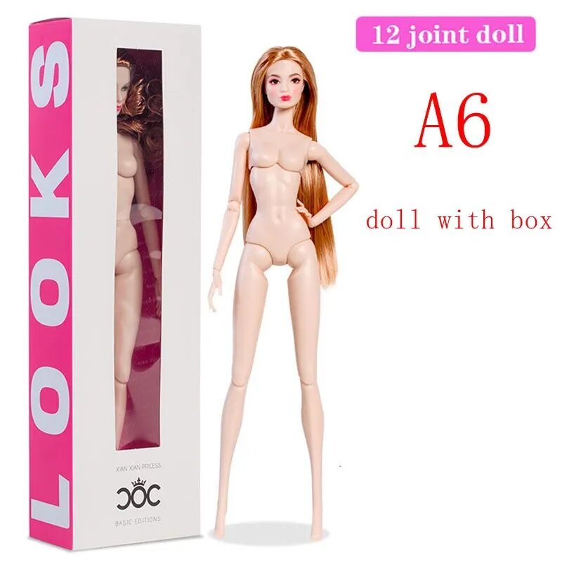 Кукла Супермодель BJD 1/6 модная 12 дюймов аксессуар для одежды Кукла A6