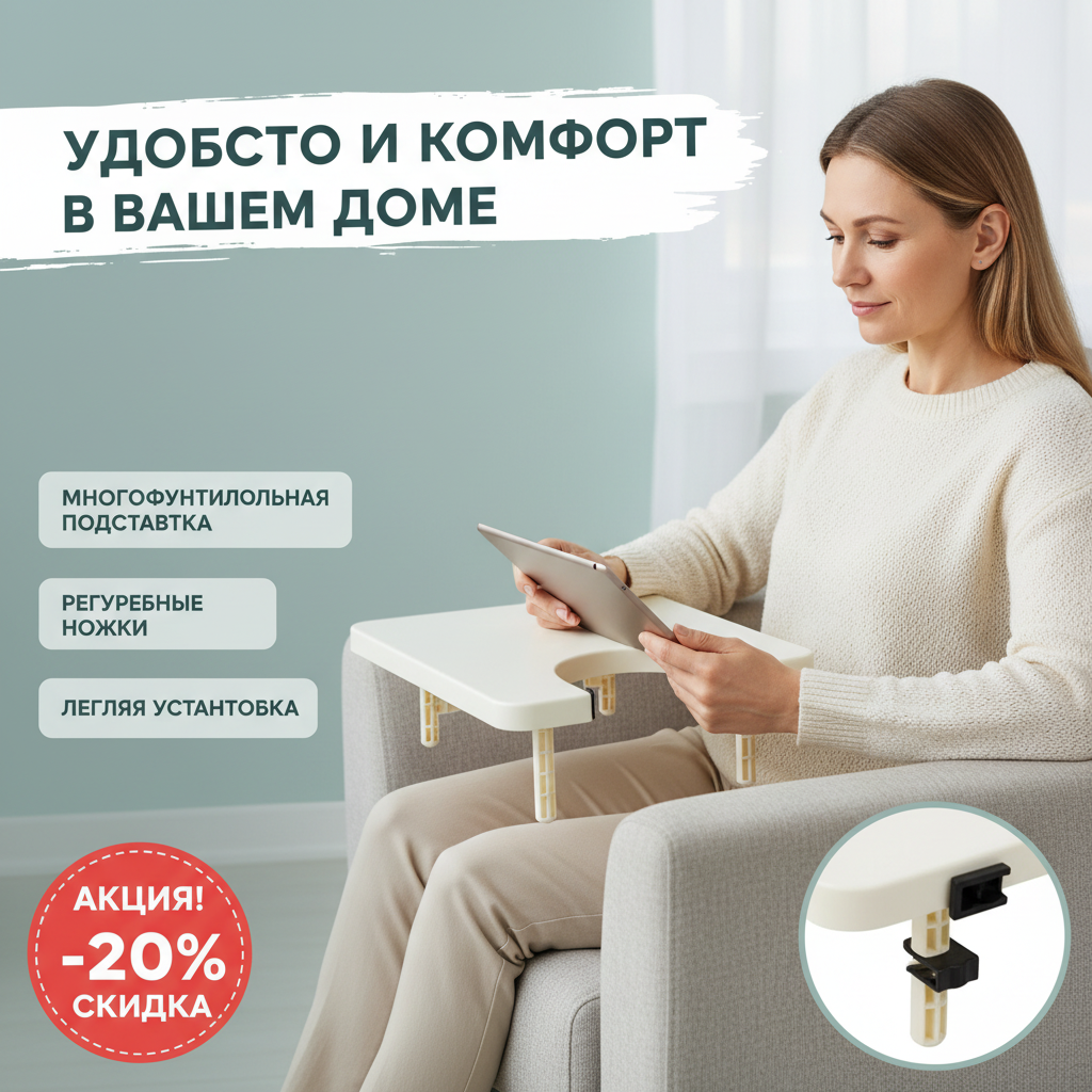 Стол для удлинения швейной машины