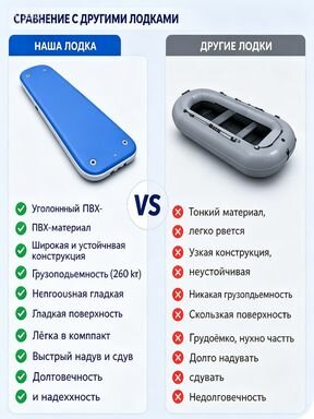 Байдарка 210х70 см — фото 1