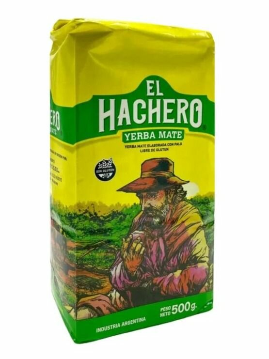 El Hachero традиционный, 500 грамм - йерба мате (парагвайский чай)