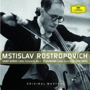 Аудио CD Мстислав Ростропович. Saint-Saens, Schumann: Cello Concertos, Encores (CD, Album)