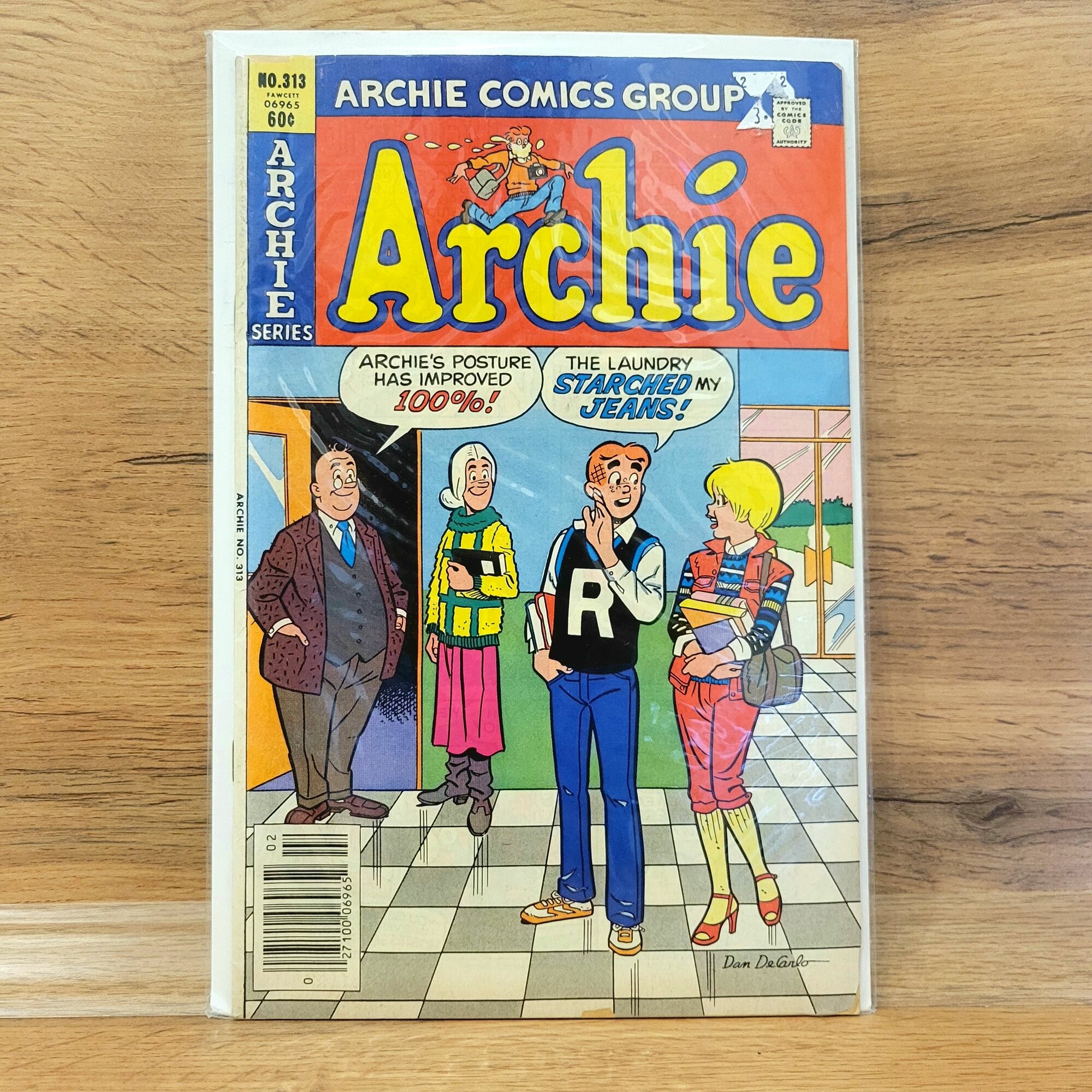 Раритетный Комикс Archie #313. 1982 Год. Комикс (сингл) на английском языке