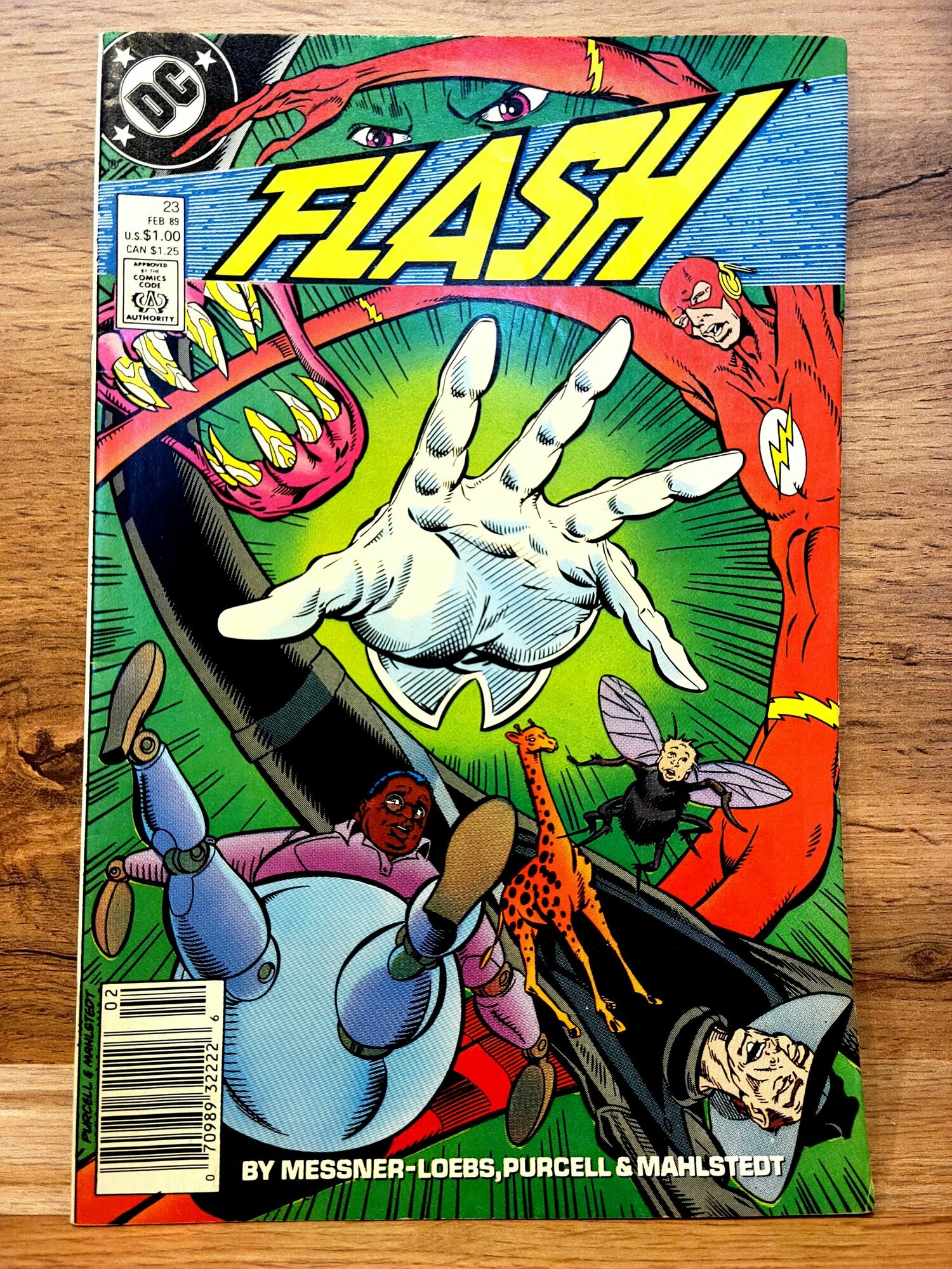 Ретро Комикс Flash #23. 1989 Год