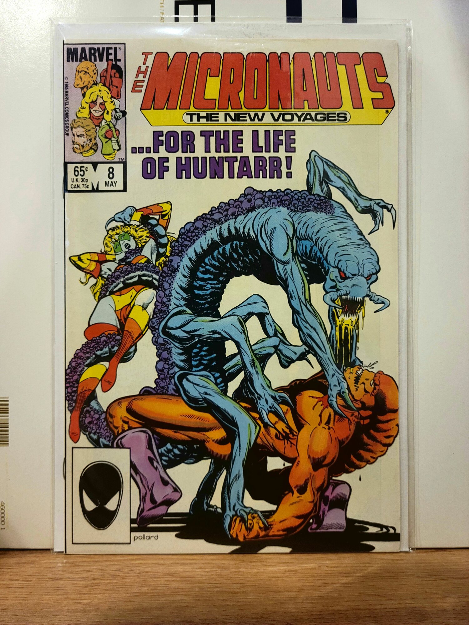 Ретро Комикс Micronauts #8. 1985Год. Marvel.
