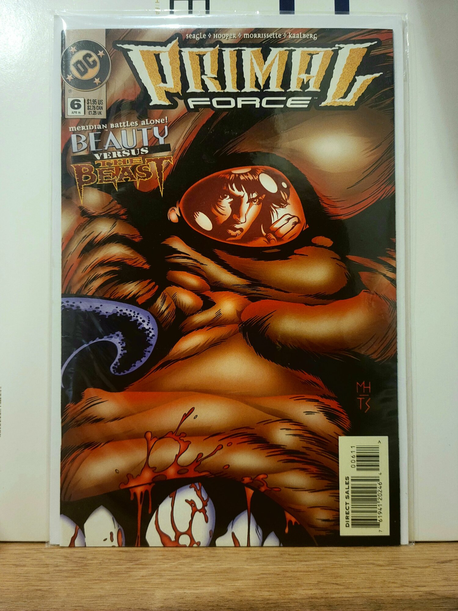 Ретро Комикс Primal Force #6. 1995 Год. Detective Comics. Оригинал!