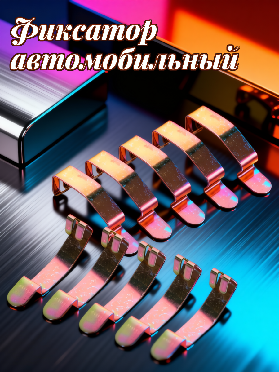 10 Штук Металлические Клипы Для Фильтра Воздуха Автомобиля Защита Двигателя 4 20X1 00X0 80Cm