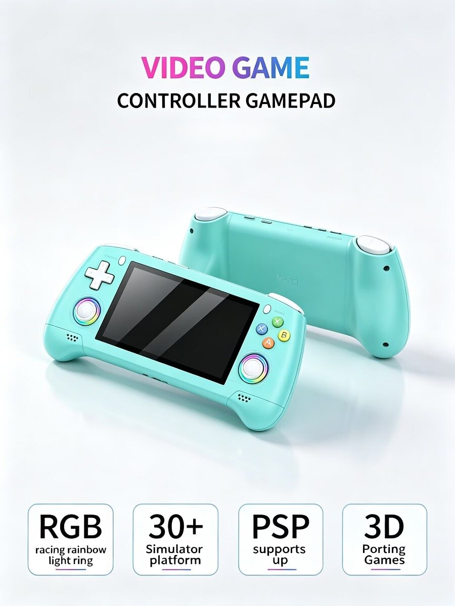 Игровая консоль, портативная PSP, 4K сверхвысокая четкость, 20 000 игр