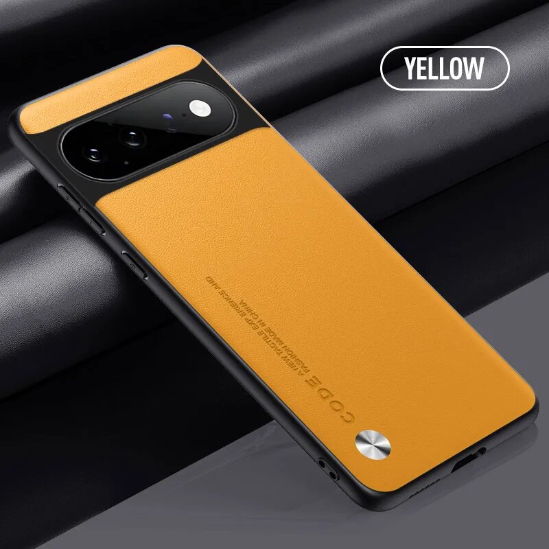 Кожаный защитный чехол для телефона Google Pixel 8 8A 9 9A 10A 10 XL 11 Pro, тонкий защитный чехол